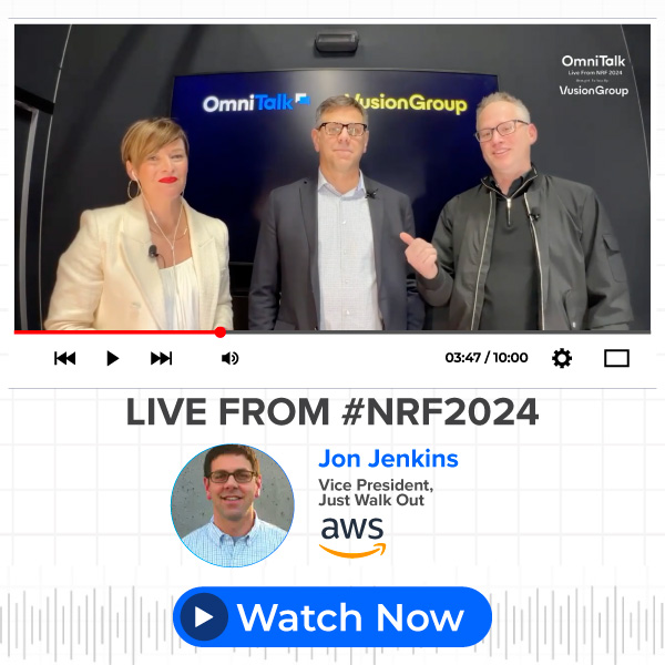 Live From NRF 2024 | Vice President Amazon Just Walk Out Jon Jenkins ...